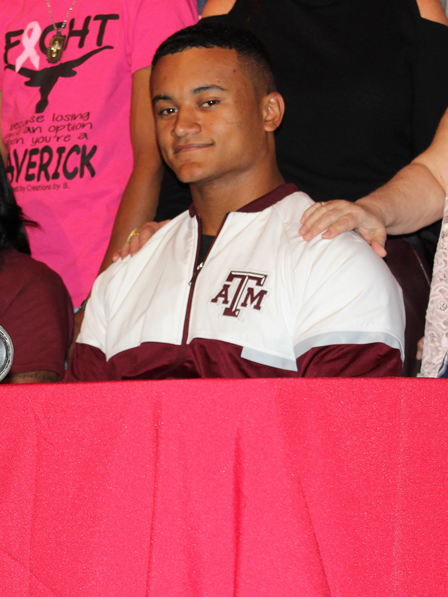 Mavs’ Cameron Haller signs with Texas A&M Baseball - Piney Woods News